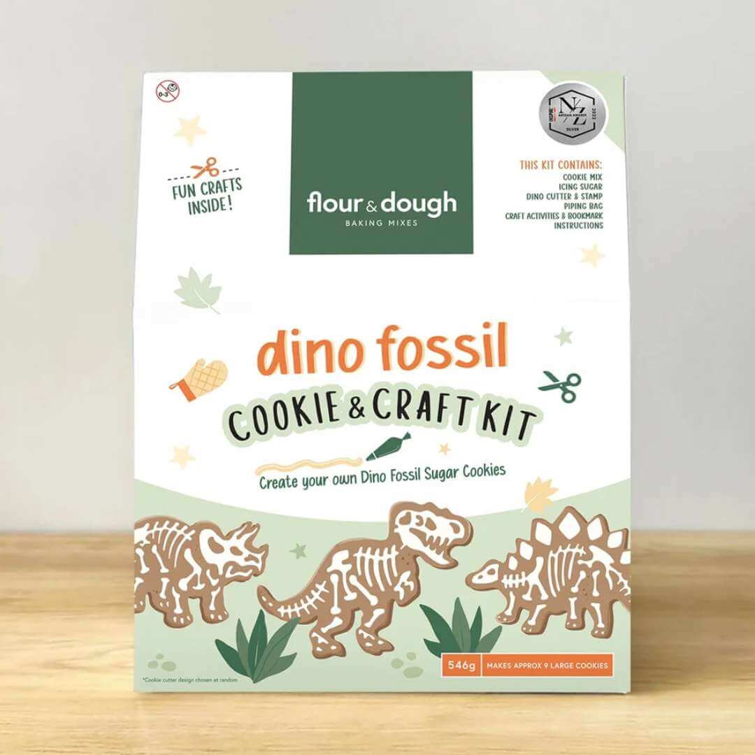 Dinosaur Fossil Cookie & Craft Kit – Funky Gifts NZ