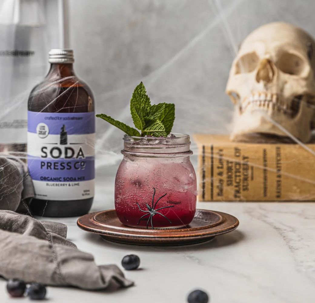 Soda Press Co Recipe - Bloodberry & Lime Soda Smash - Funky Gifts NZ