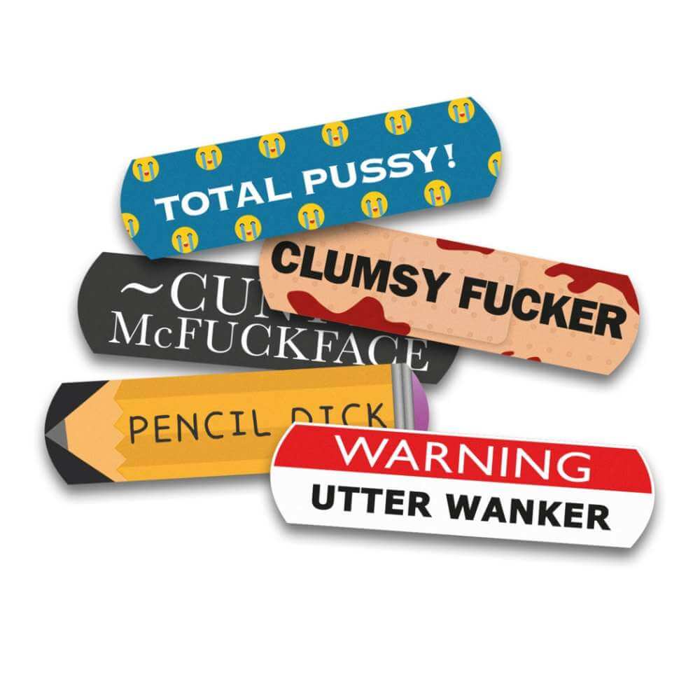 Add Insult to Injury Plasters – Funky Gifts NZ