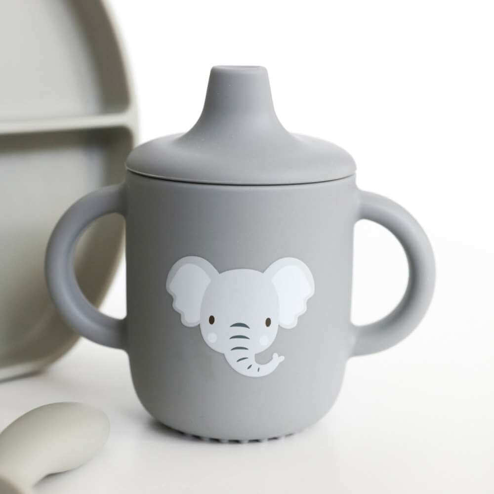 Splosh Baby Elephant Silicone Sippy Cup – Funky Gifts NZ
