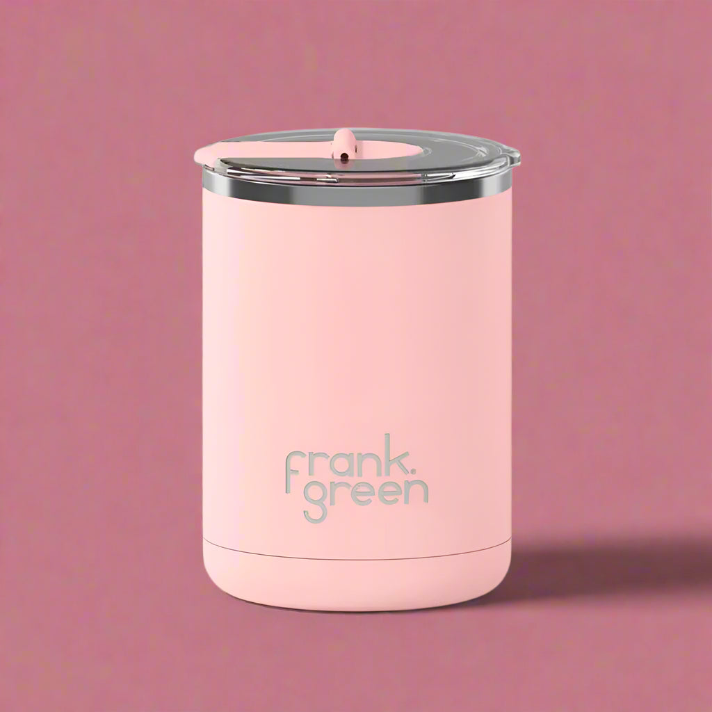 Ceramic Coffee Cup with Hinged Lid - Blushed – Funky Gifts NZ