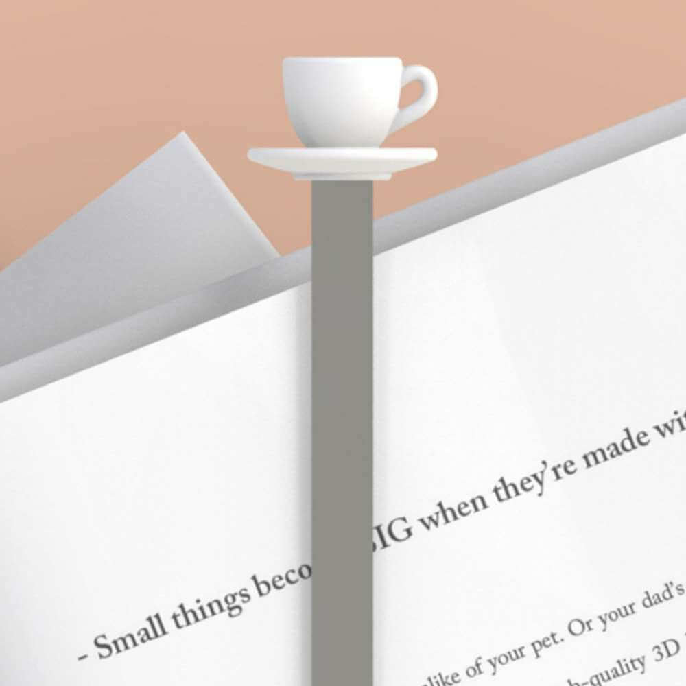 Coffee/Tea Cup Bookmark – Funky Gifts NZ