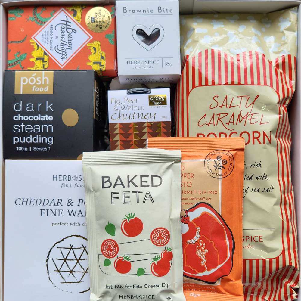 Deluxe Foodie Indulgence Gift Box – Funky Gifts NZ