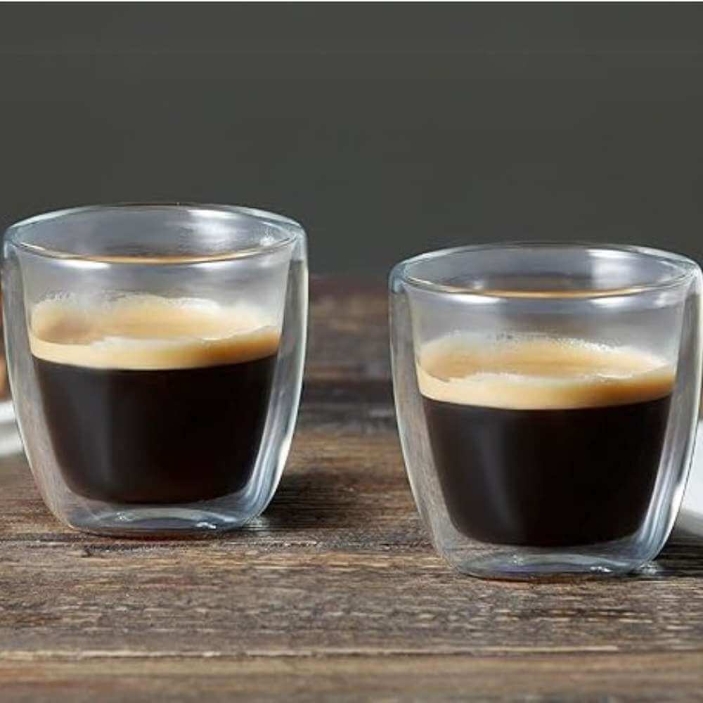 Double Wall Coffee Glasses 250ml – Funky Gifts NZ