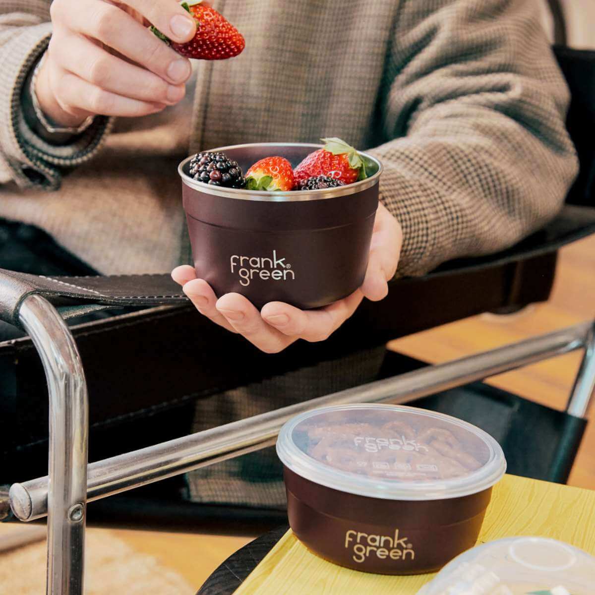 Frank Green - Duo Pack To Go Bowl - Chocolate – Funky Gifts NZ
