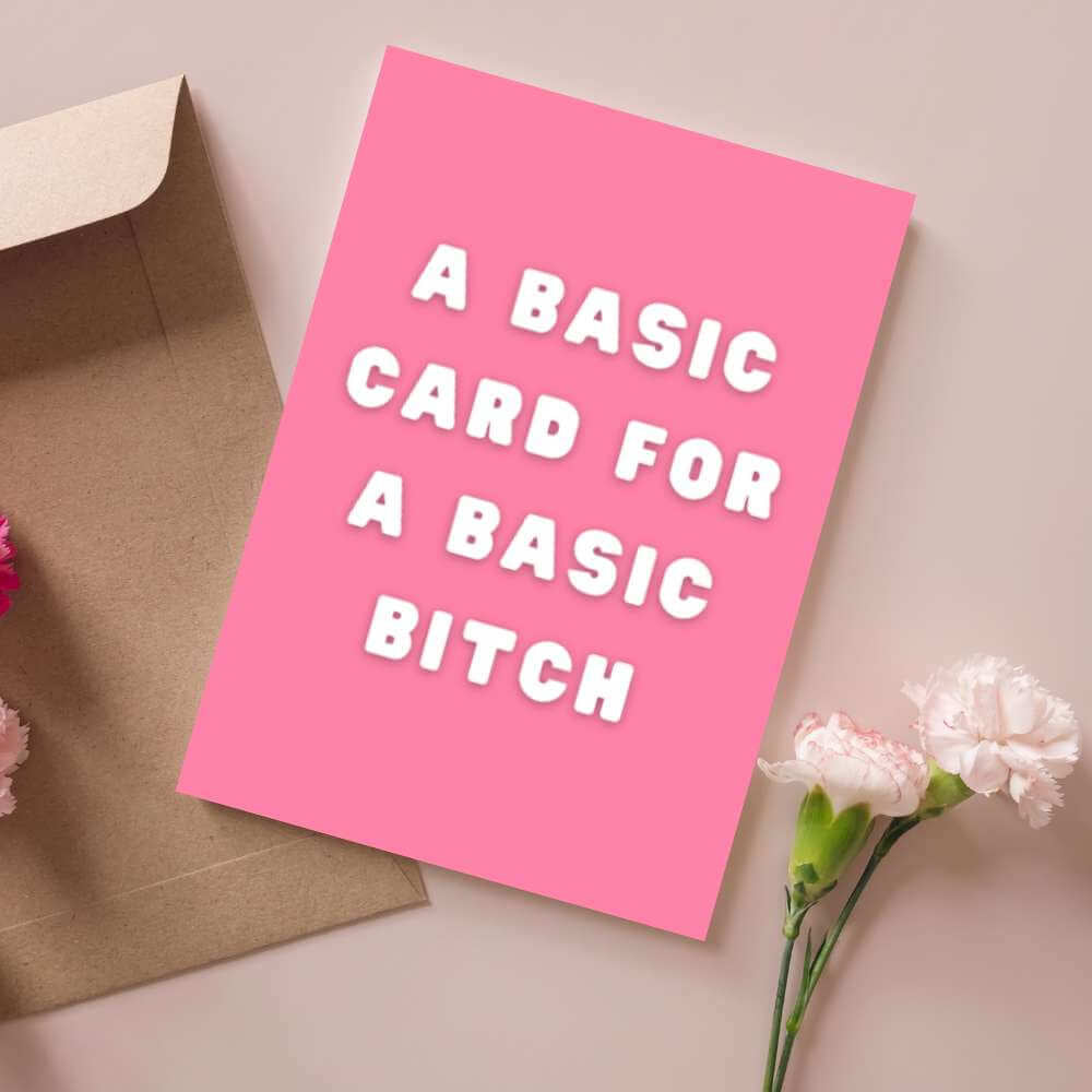 Greeting Card - A Basic Card – Funky Gifts NZ