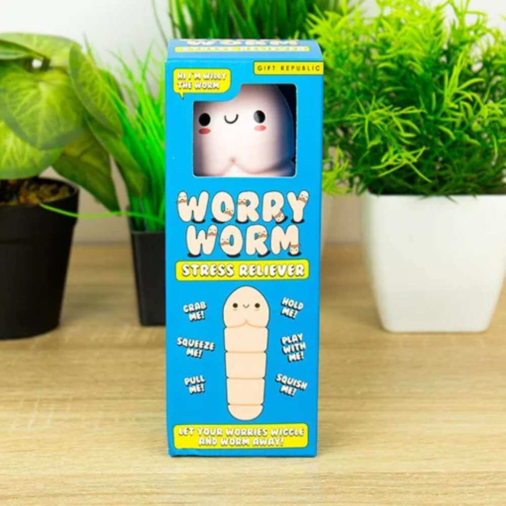 Worry Worm Stress Reliever – Funky Gifts NZ