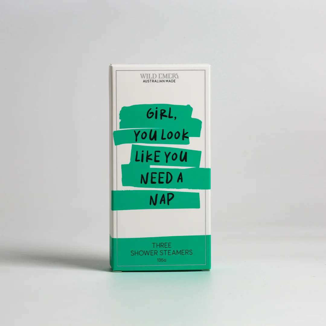 Girl You Look Like You Need A Nap - Shower Steamer 3pk – Funky Gifts NZ