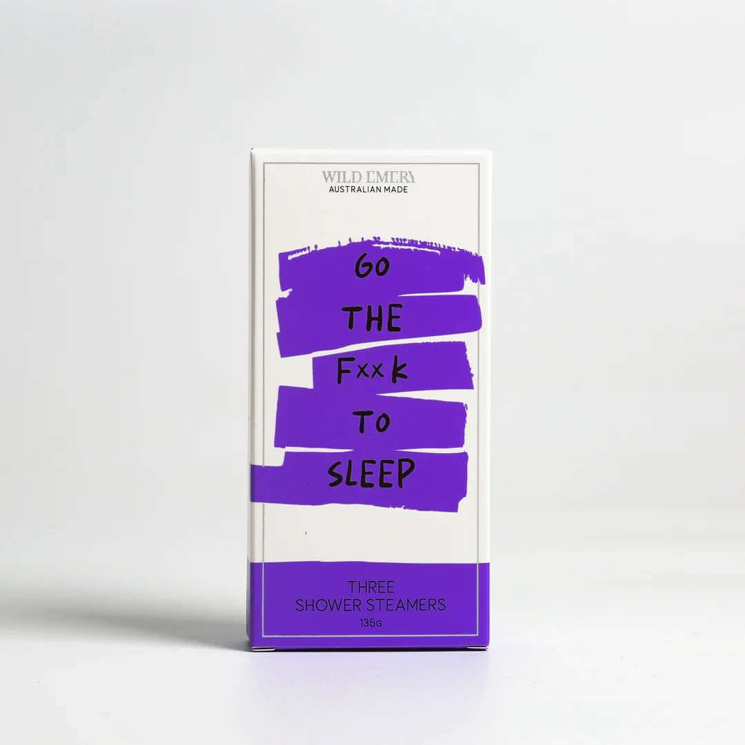 Go The F*ck To Sleep - Shower Steamer 3pk – Funky Gifts NZ