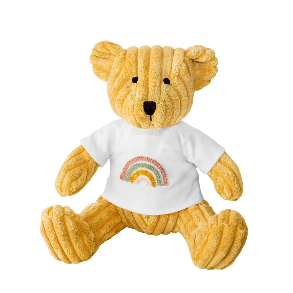 Lily & George Rainbow Bear – Funky Gifts NZ