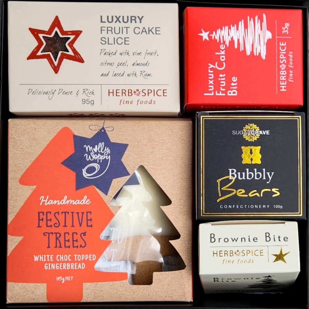 Mini Festive Bites Gift Box – Funky Gifts NZ