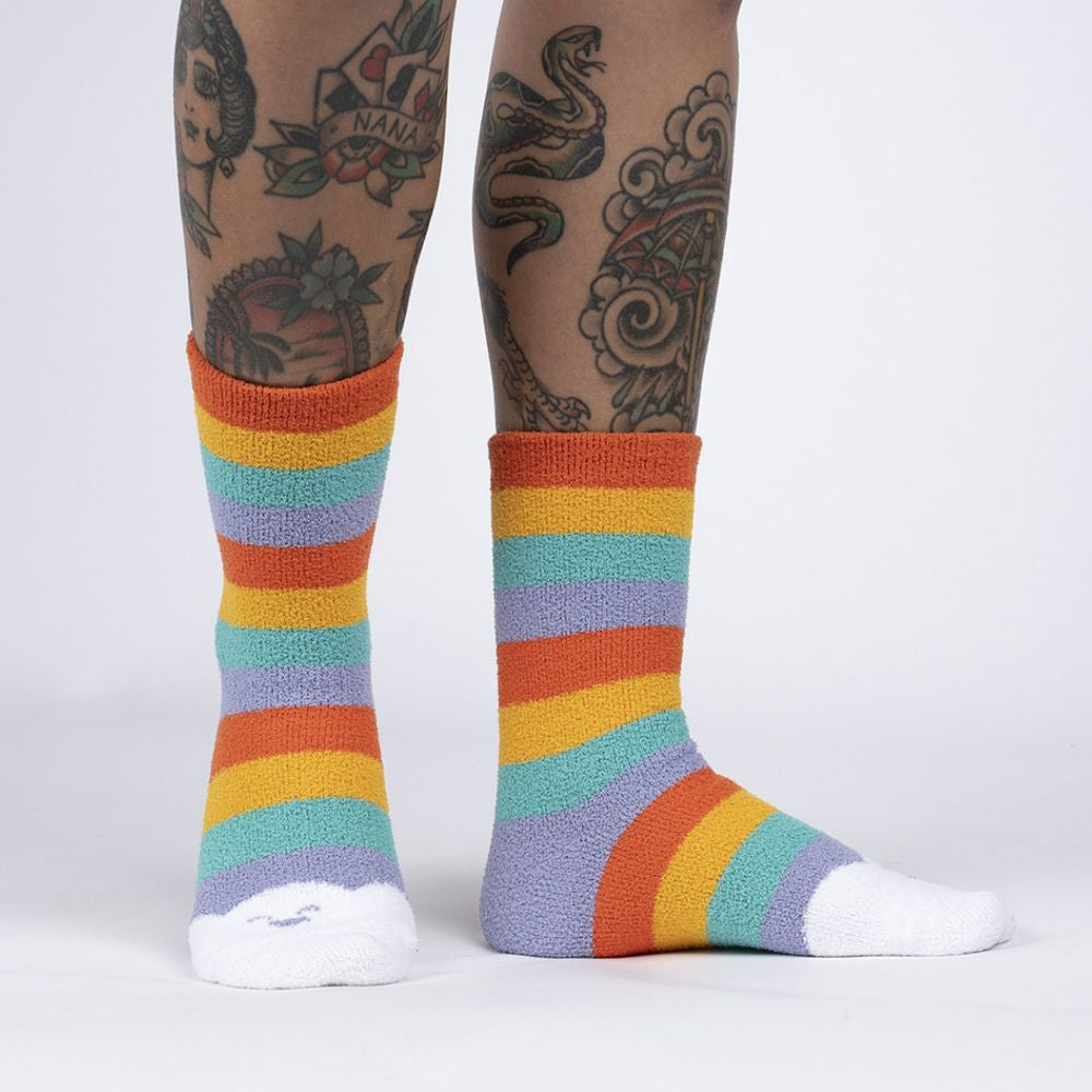 Sock It To Me - Slipper Socks - Happy Toes – Funky Gifts NZ