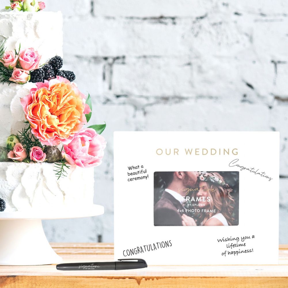 Signature Frame - Wedding – Funky Gifts NZ