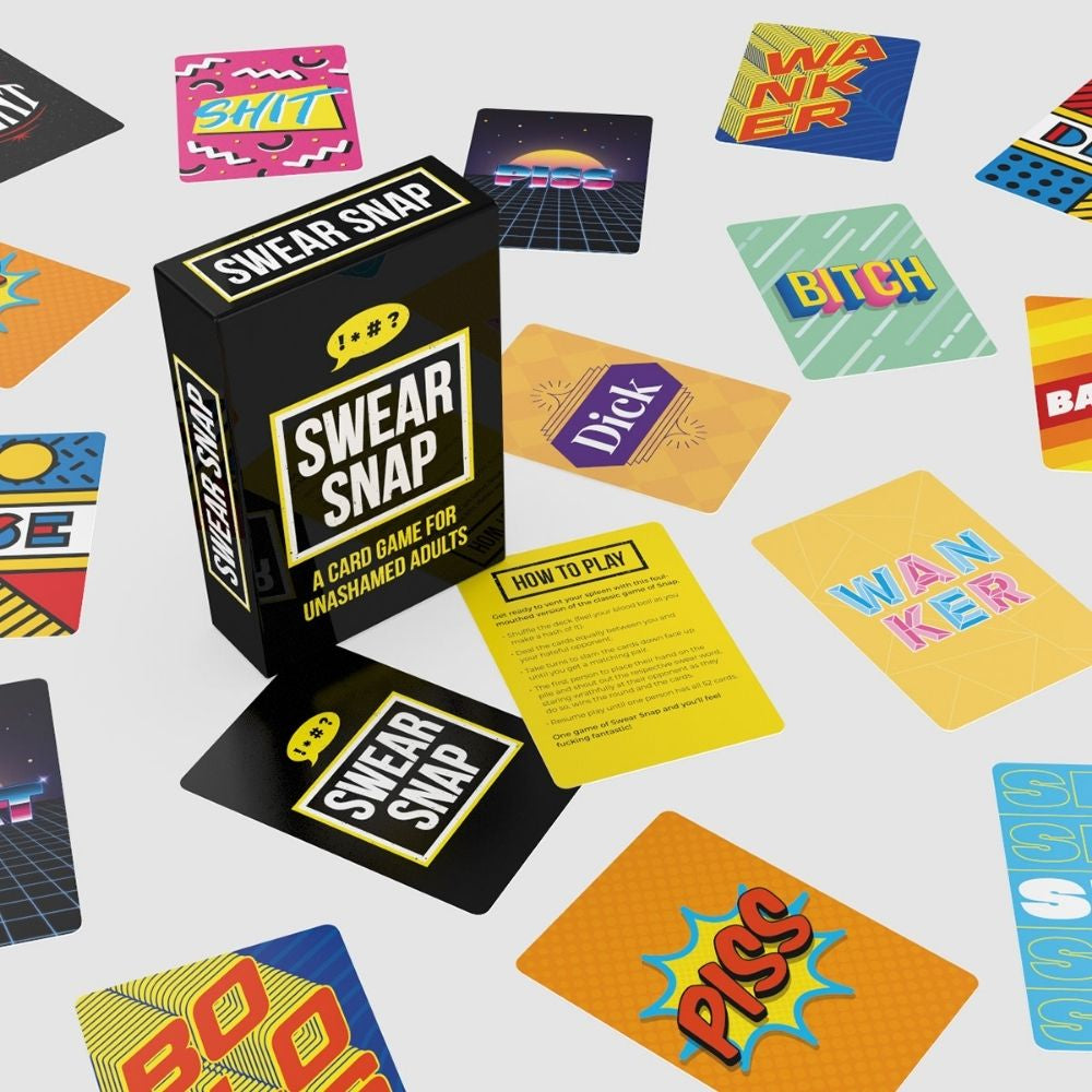 Swear Snap Card Game – Funky Gifts NZ