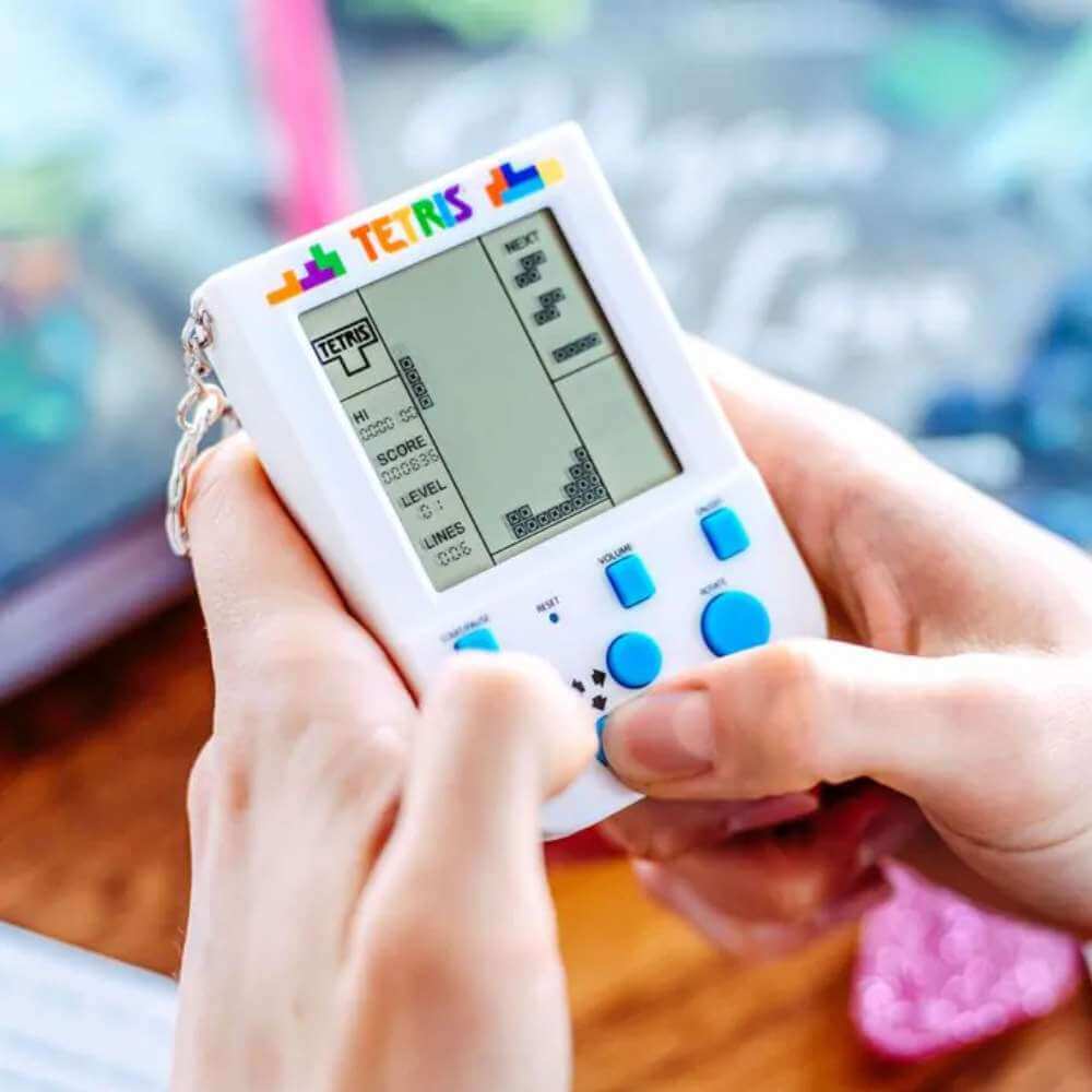 TETRIS Keyring Arcade – Funky Gifts NZ