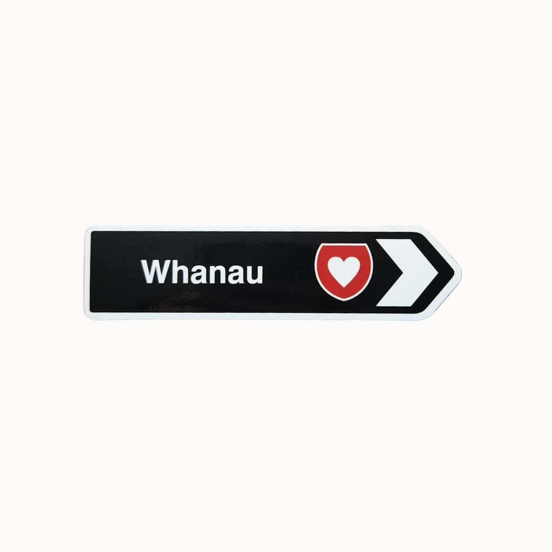 NZ Road Sign Magnet - Whanau – Funky Gifts NZ