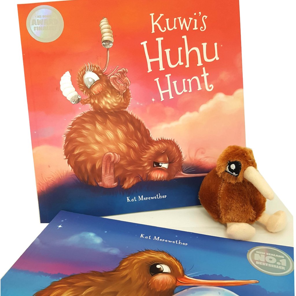 Kuwi the Kiwi Books Gift Set – Funky Gifts NZ