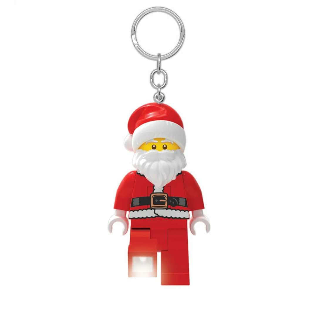 LEGO Minifigures Keychain Light Santa – Funky Gifts NZ