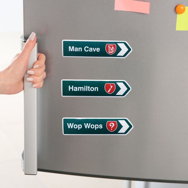 Road Sign Magnets | NZ Magnetic Road Signs – Funky Gifts NZ