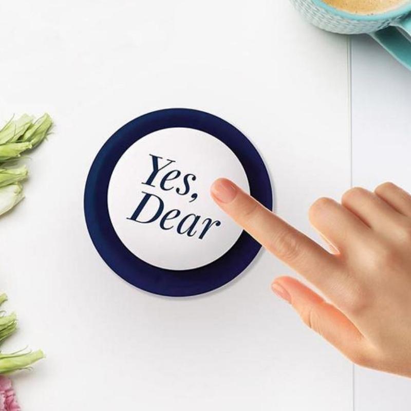 Yes Dear! Button – Funky Gifts NZ