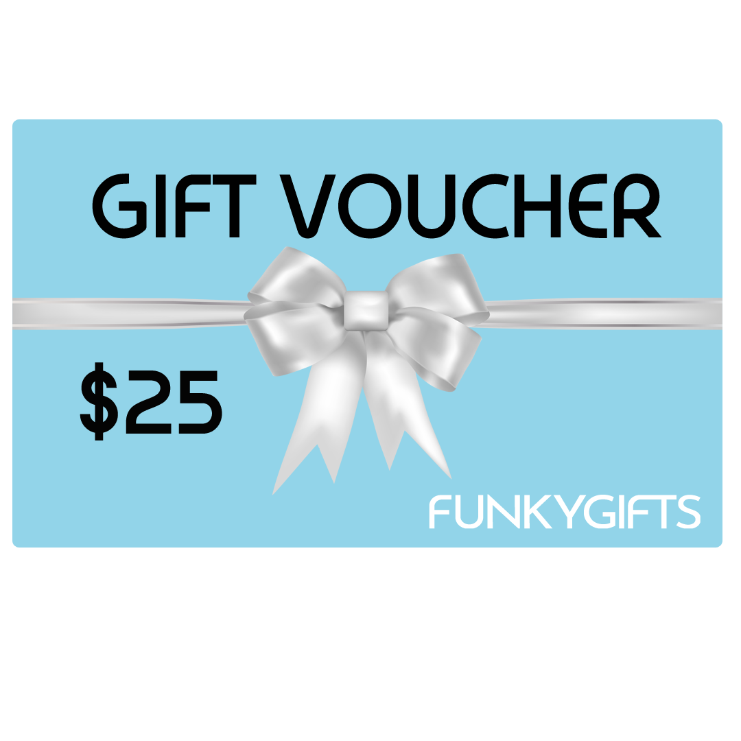 Spoil Someone You Love with a $25 Gift Voucher - Funky Gifts NZ